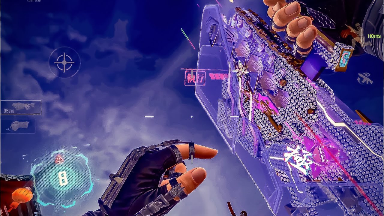 NEW Mythic Switchblade X9 - Neon Legend Diamond Camo Weapon Inspection ...