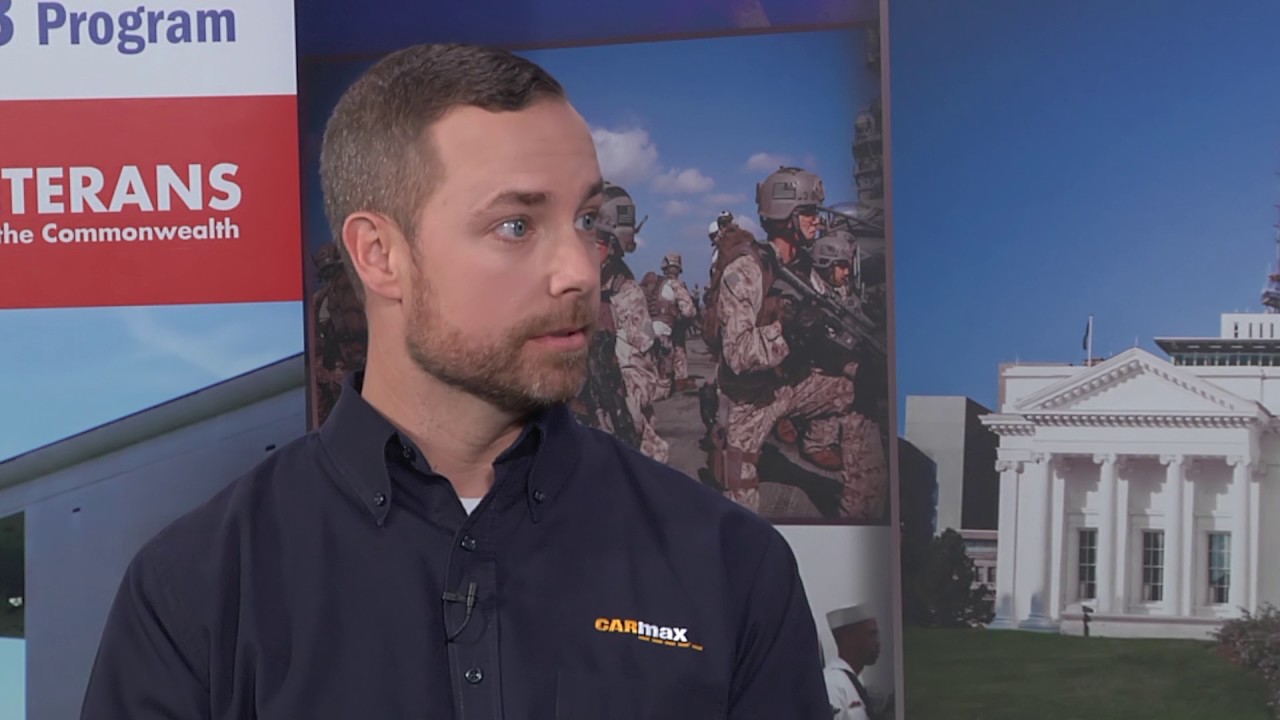 Virginia Values Veterans (V3) Program Featuring Car Max - YouTube