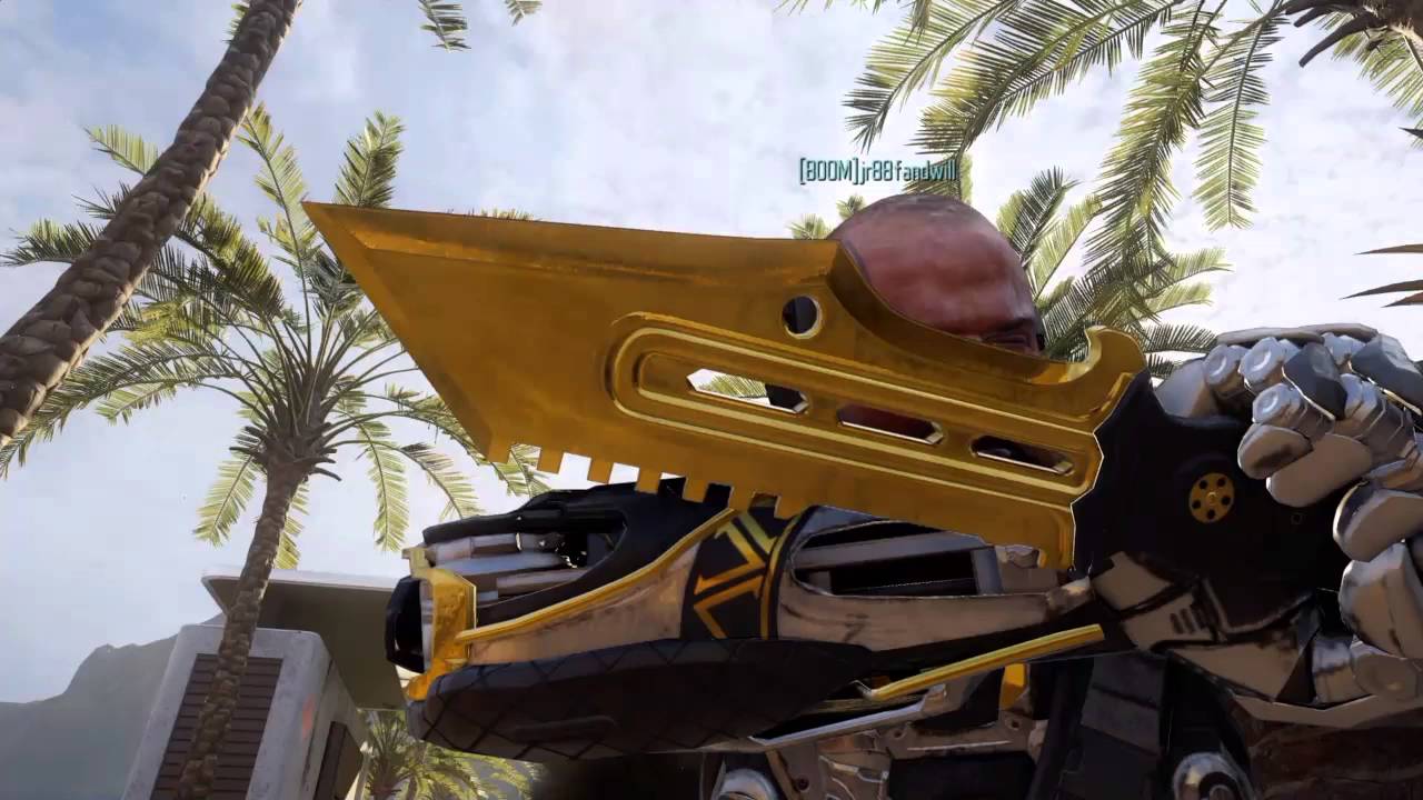 So Sick!!|Gold combat knife Call of duty black ops 3 - YouTube