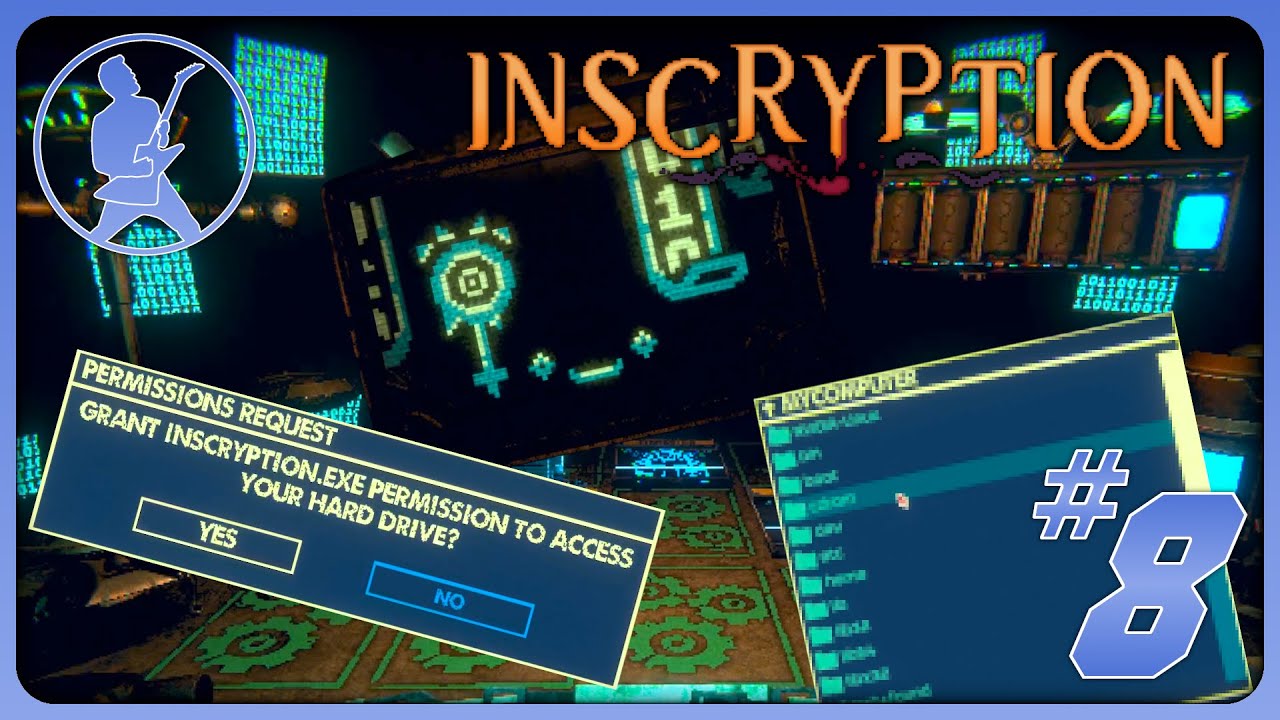 DON'T DELETE MY FILES! | INSCRYPTION | Ep #8 - YouTube