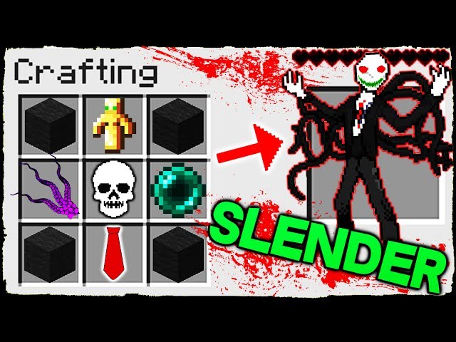 How To Make Slenderman In Minecraft SlenderMan: Reborn Minecraft