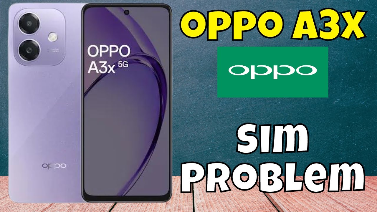 Oppo A3x Sim Issue || Sim not working || Sim Problem #new - YouTube