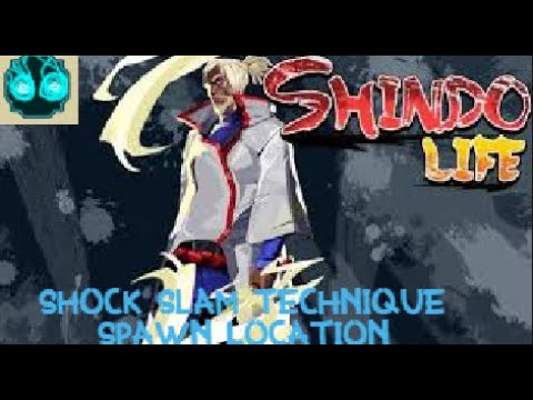 Shock Slam Technique Spawn Location! (Shindo Life) - YouTube