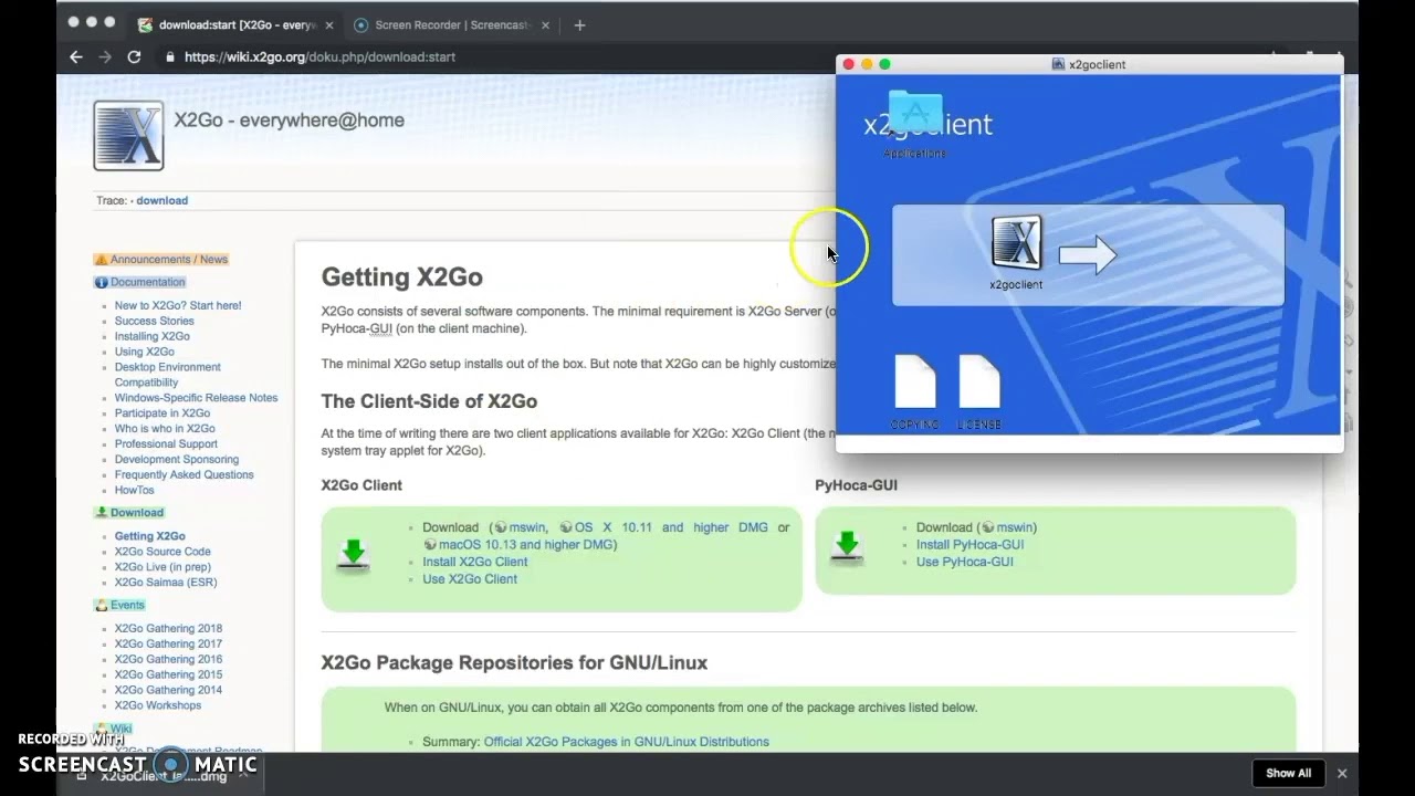 X2go Windows