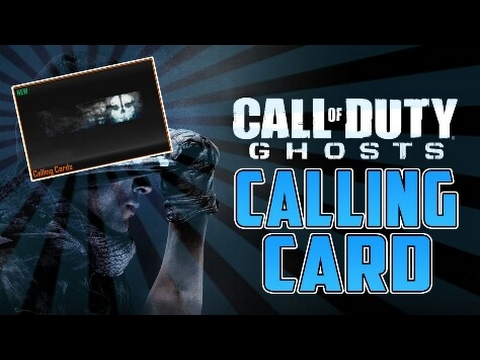 A tutorial of how to get the ghost calling card for free Black ops 2 😱 ...