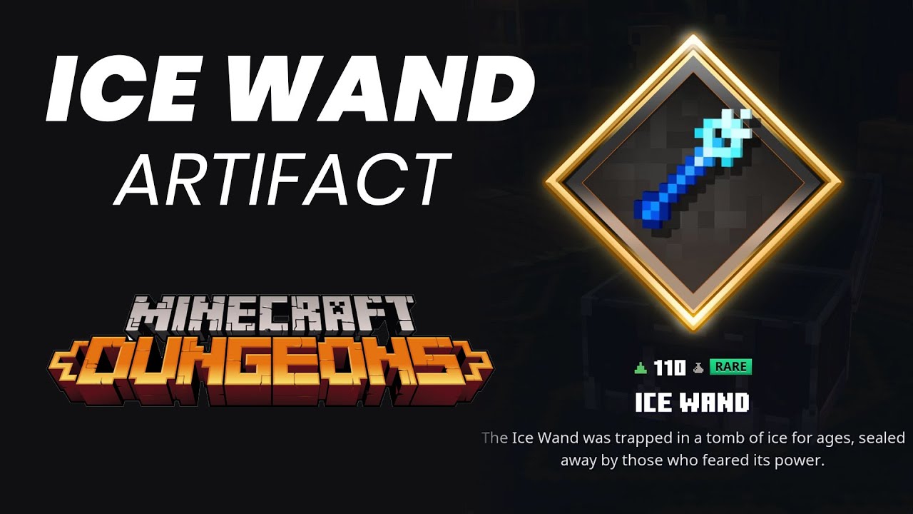 Ice Wand Artifact Gameplay (Frosted Fjord Level Item) | Minecraft ...