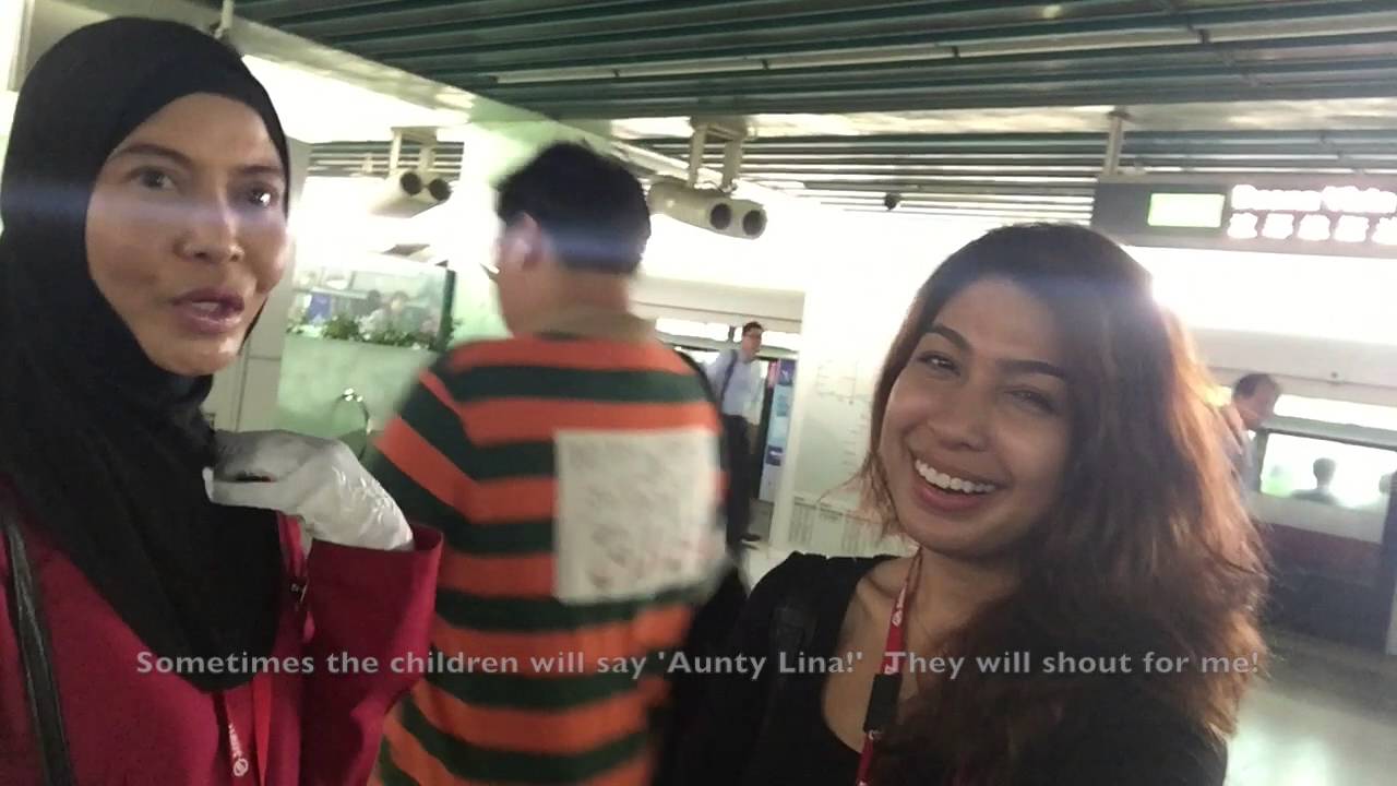 Interview with SMRT Service Ambassador Aunty Haslina - YouTube