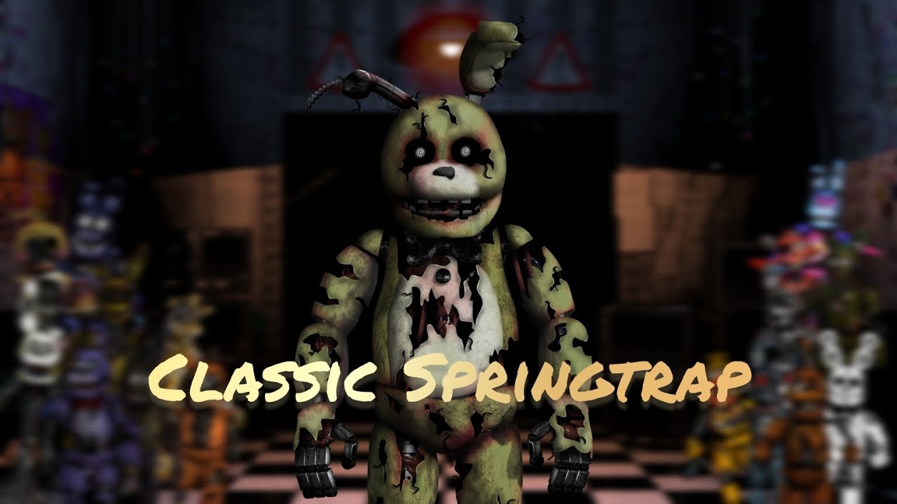 |FNaF Speed edit| Classic Springtrap (The Phone Guy) - YouTube