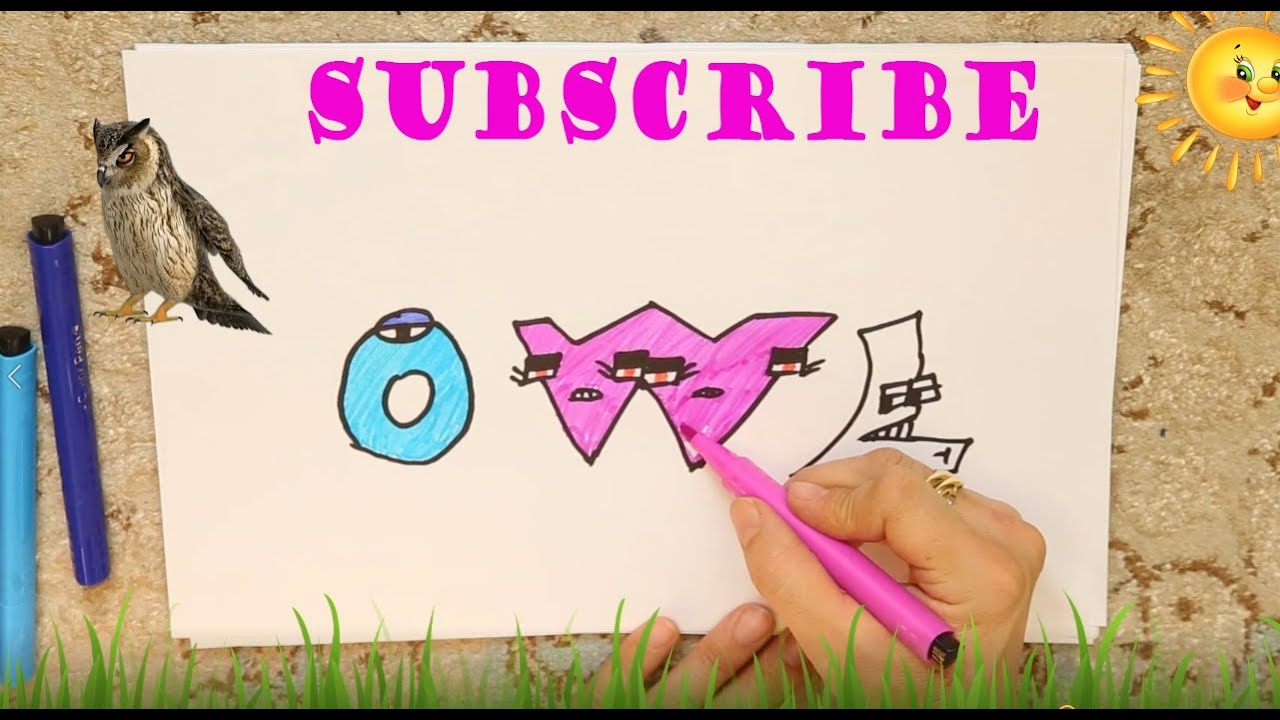 How To Draw Owl For Beginners || Owl Drawing Colour || Bird Drawing ...