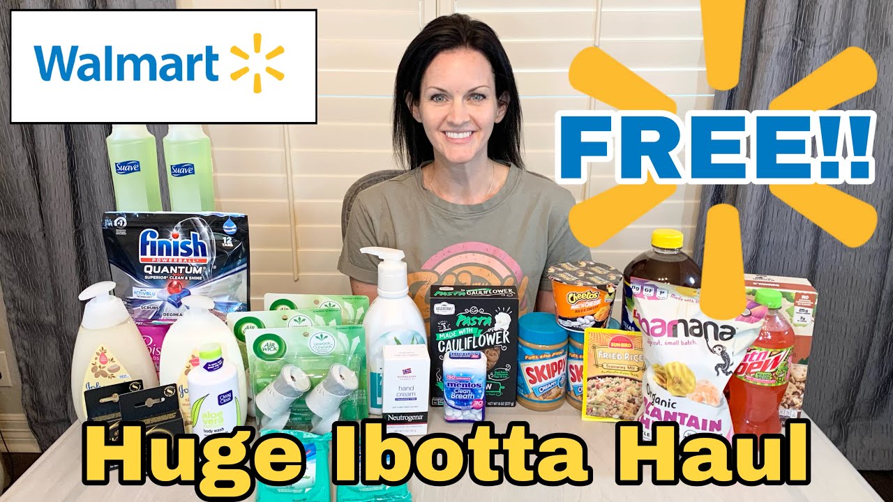 Walmart Deals | HUGE Ibotta Haul | FREE + $2 Money Maker - YouTube