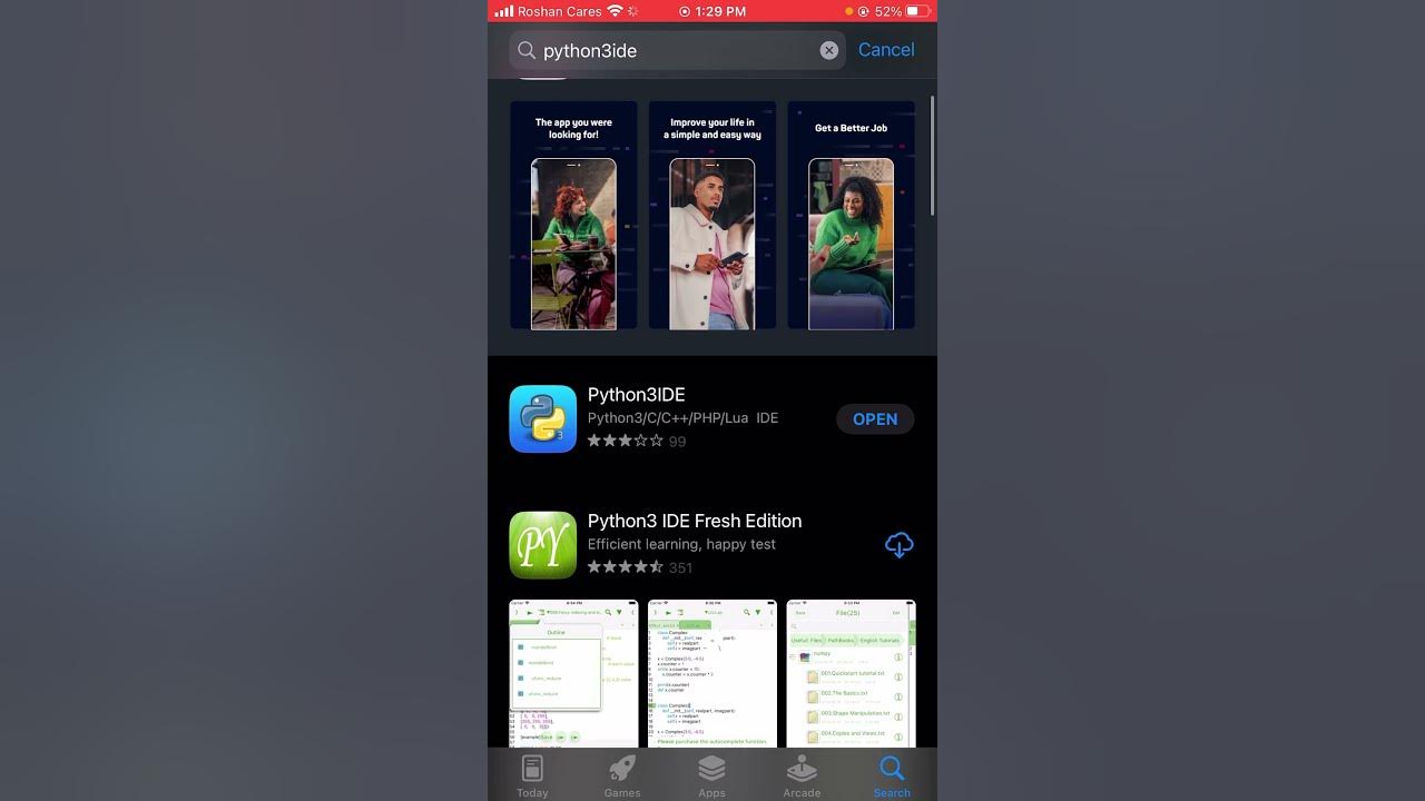 Python For iPhone Users😨📲 #shorts #shortvideo - YouTube