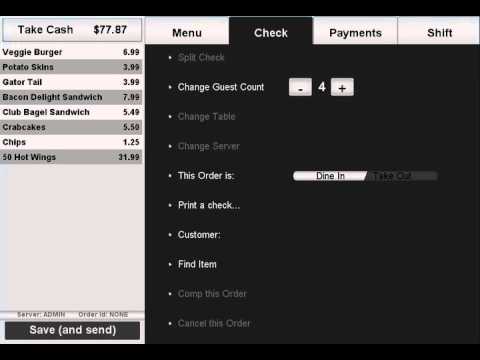 POS Instructional Video 14 - Changing the Guest Count of a Table - YouTube