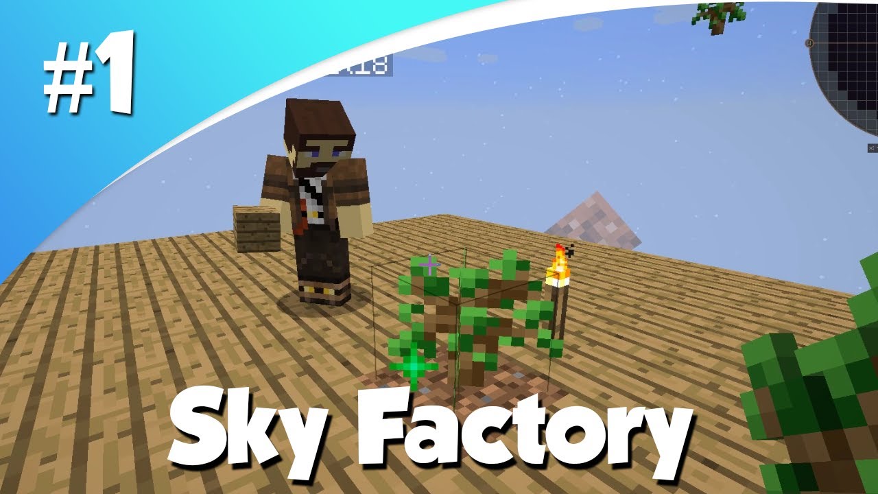Minecraft Sky Factory #1 - EEN MOOI BEGIN!! - YouTube