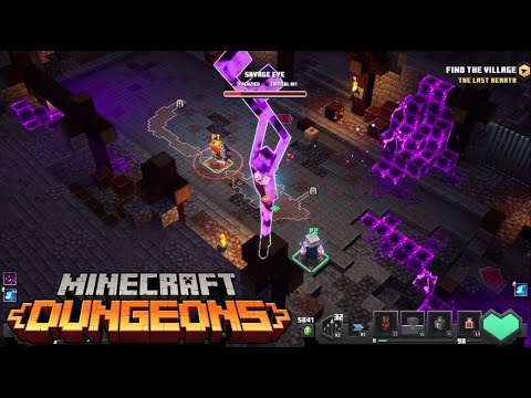 เอ็นเดอร์แมนที่หลุดจากมิติ! มายคราฟ ดันเจี้ยน Minecraft Dungeons ...