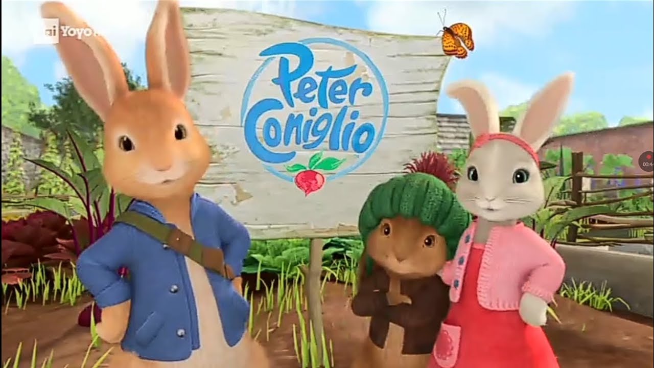 Peter Rabbit intro Italian - YouTube