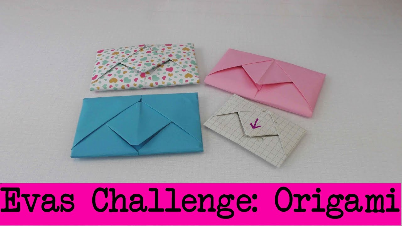 DIY Inspiration Challenge #19 Origami | Evas Challenge | Tutorial - Do ...