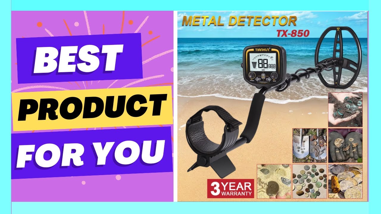 TX-850 Metal Detector Underground - YouTube