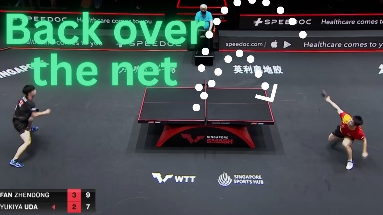 Top 5 Times the Ball Went Back Over the Net - YouTube