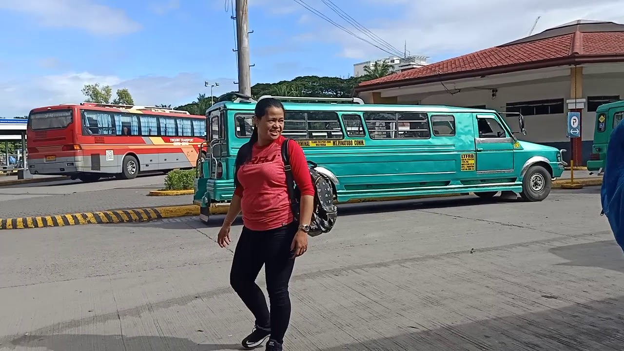 Angeles City Jeepney Terminal - YouTube