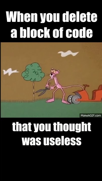 Useless Block Code you say? | Programming | Coding - YouTube