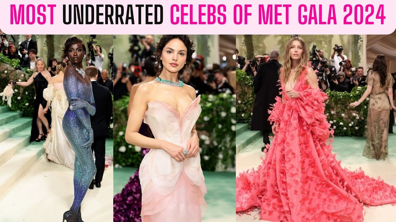 Unnoticed brilliance: the most underrated celebs of Met Gala 2024 - YouTube