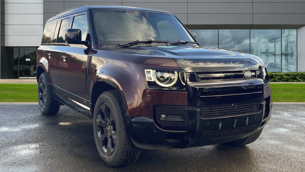Brand New Land Rover Defender 130 D300 MHEV X 4WD in Sedona Red ...