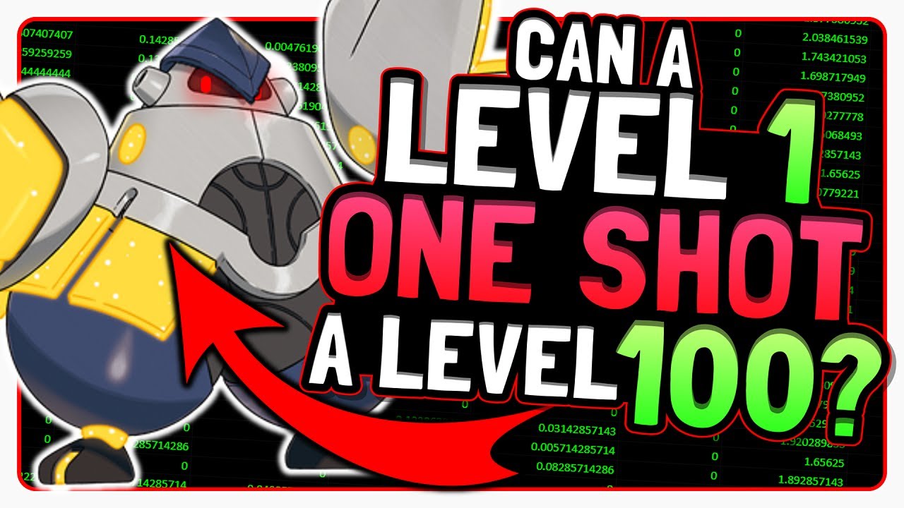 Can a Level 1 Pokemon ONE SHOT a Level 100? (Gen 9 Combo) - YouTube