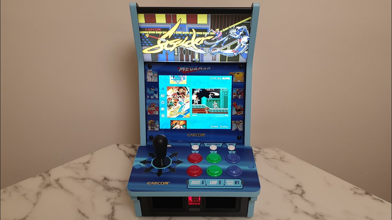 Strider | Demo | Deluxe Edition Evercade Alpha Bartop Arcade - YouTube