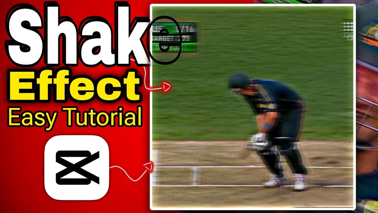 Flash Shake Effect 🤯 | How to Edit Cricket Video in Capcut | Eye Effect like @OfficialSumit202 ...