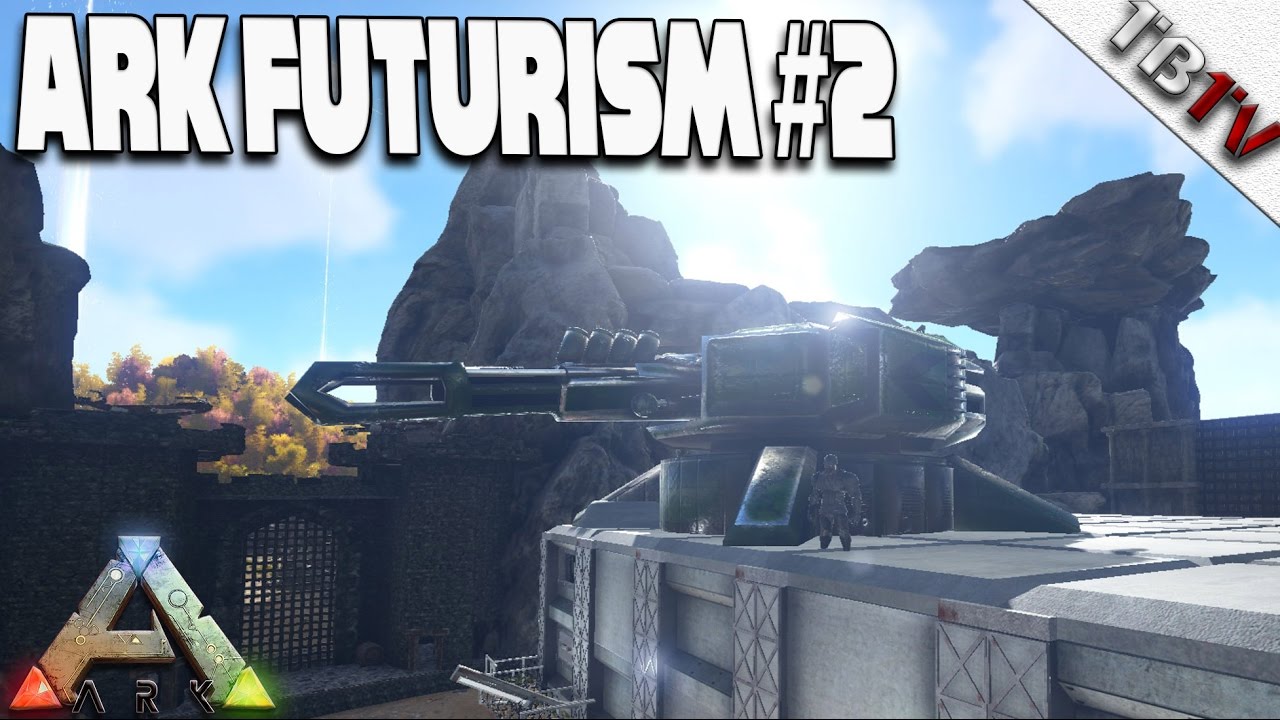 ARK FUTURISM MOD SPOTLIGHT #2🌟TURRETS GALORE🌟 Ark Mods - ARK FUTURISM ...
