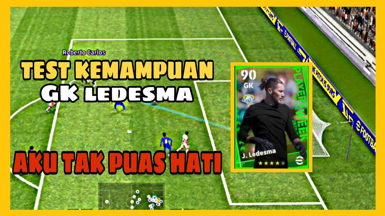 TEST KEMAMPUAN KIPER INI TERNYATA #efooball - YouTube