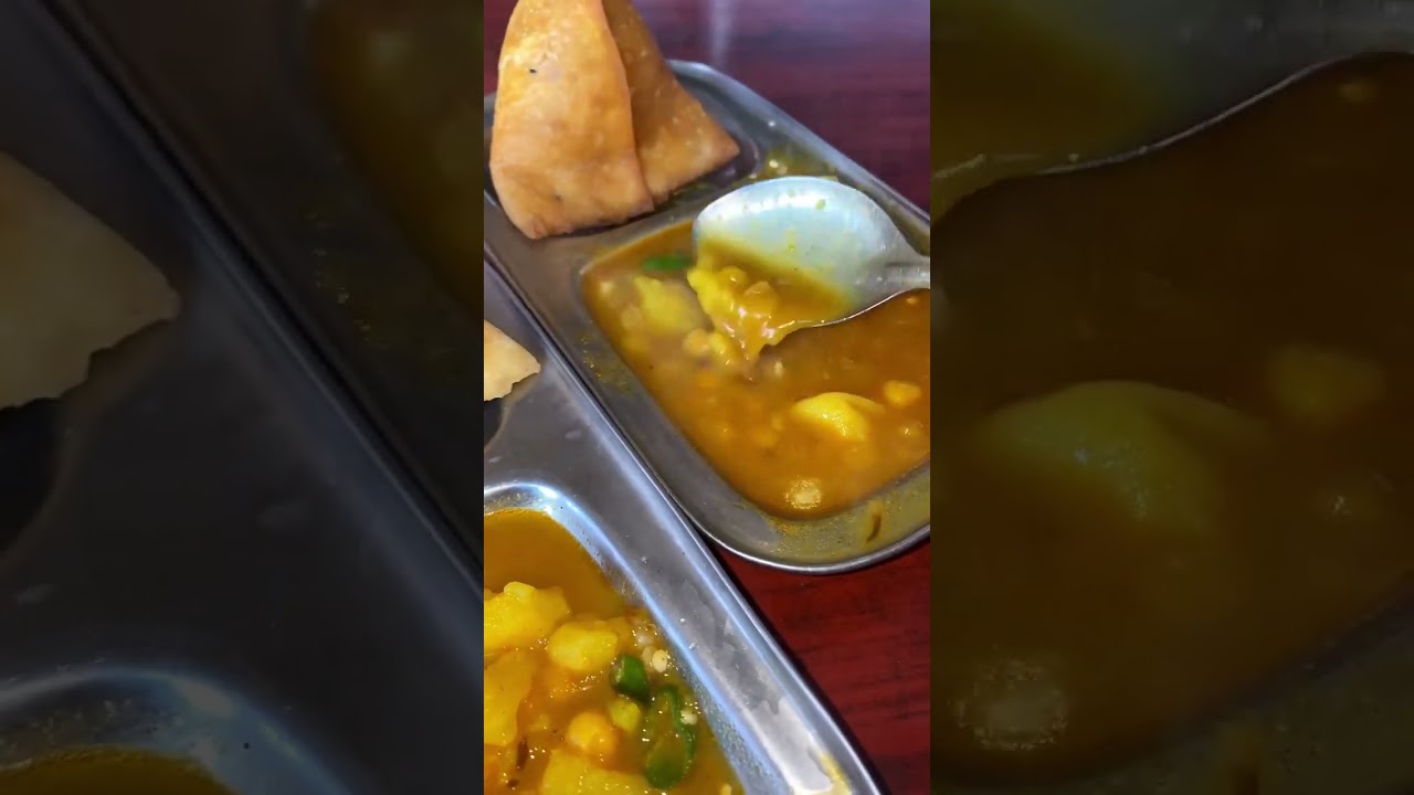 ₹10 का Samosa Chat | Street Food Samosa Chat | Samosa Chole Chat | # ...