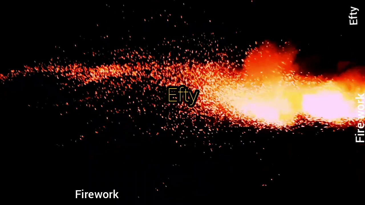 Firework in arial - YouTube