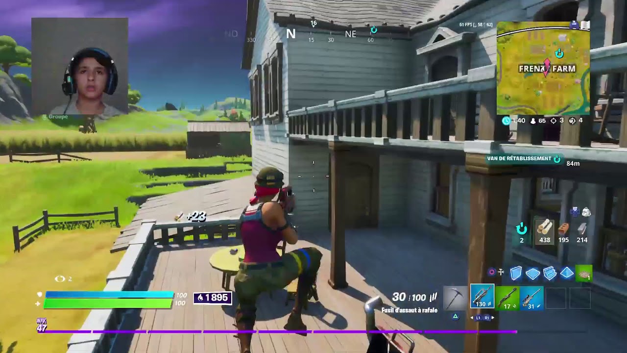 Live fortnite +Face cam - YouTube