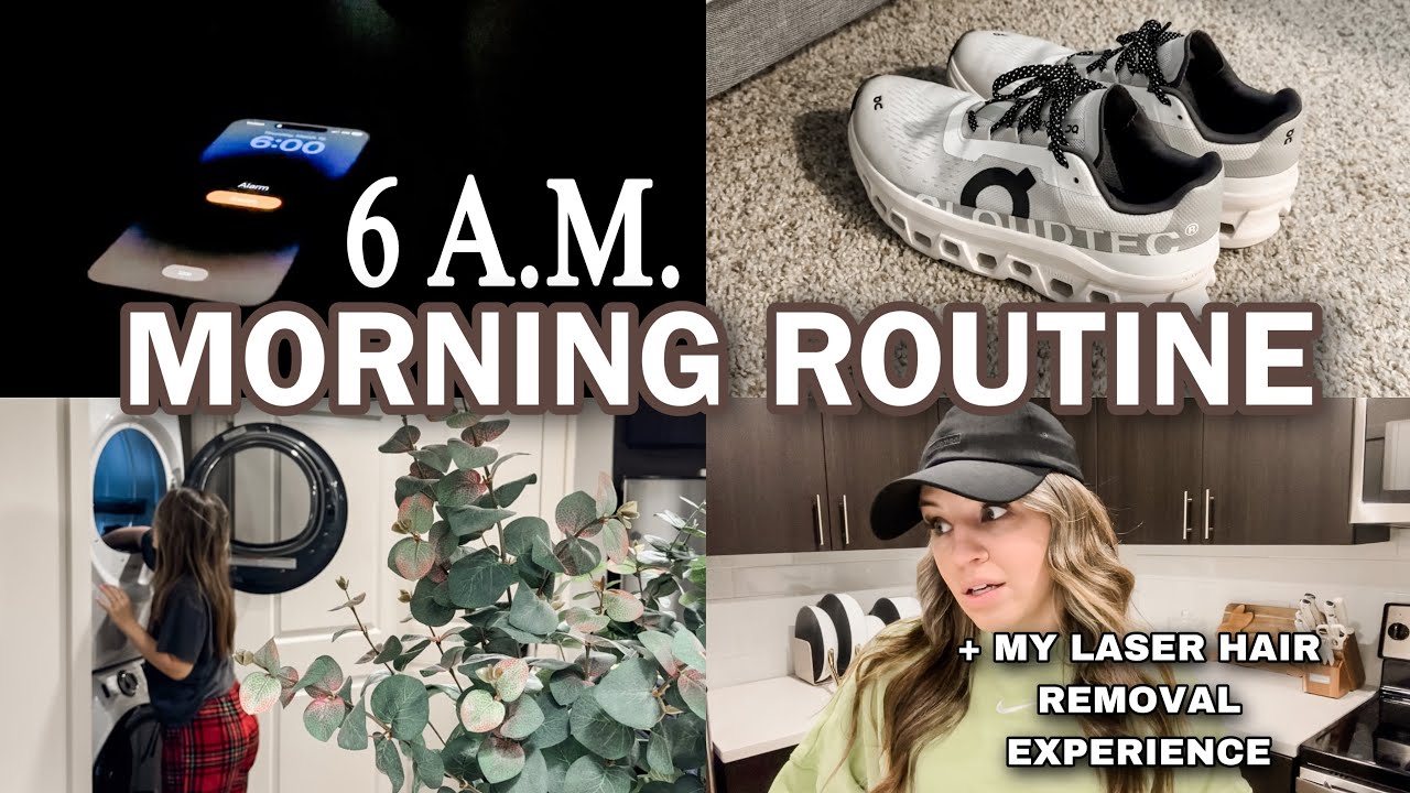 6 A.M SPRING MORNING ROUTINE // PRODUCTIVE SPRING MORNING 🌸 - YouTube
