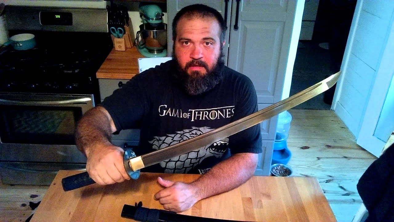 Ryan Sword Review - 1060 Wakizashi - YouTube