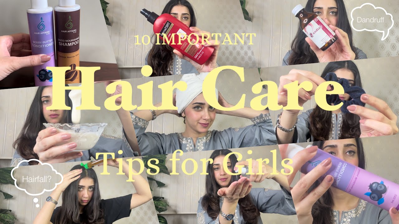 Top 10 Hair Care Tips - How to grow long, healthy hair | #hairtips ...