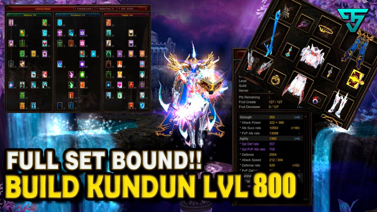 🚩BUILD KUNDUN LVL800 | FULL SET BOUND / MU ONLINE / SEASON 18.2🚩 - YouTube