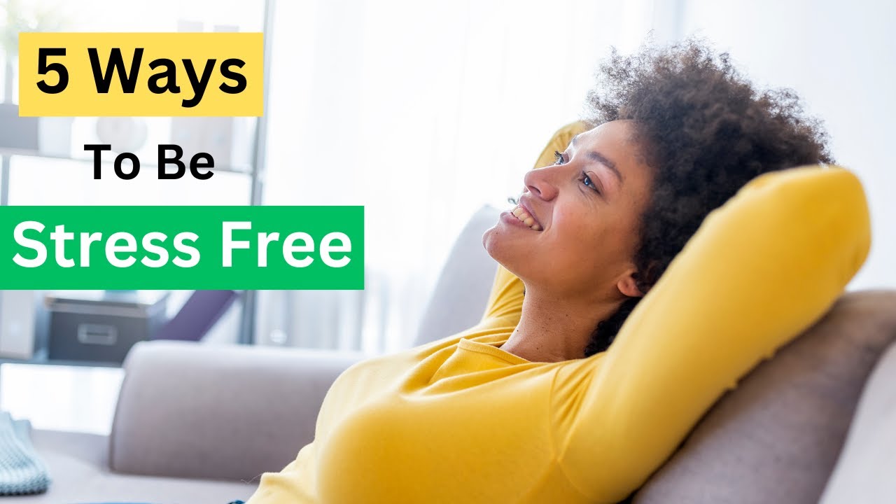 5 Ways to Reduce Stress at home - YouTube