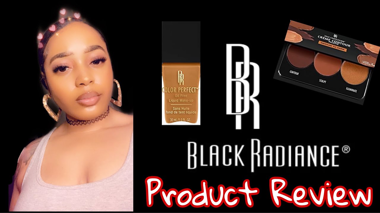 Black Radiance Color Perfect Foundation & Creme Contour Palette Review ...