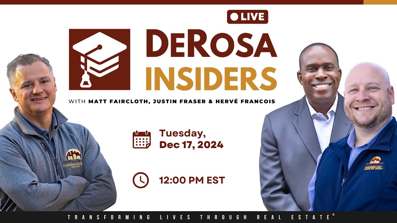 DeRosa Insiders LIVE: Looking Back & Moving Forward - YouTube