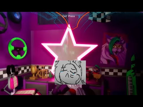 Roxy crying in her room - FNAF Security Breach roxy cry Animatic - YouTube