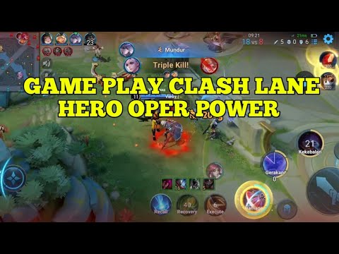Game Play Clash Lane HOK || Allain Power full - YouTube