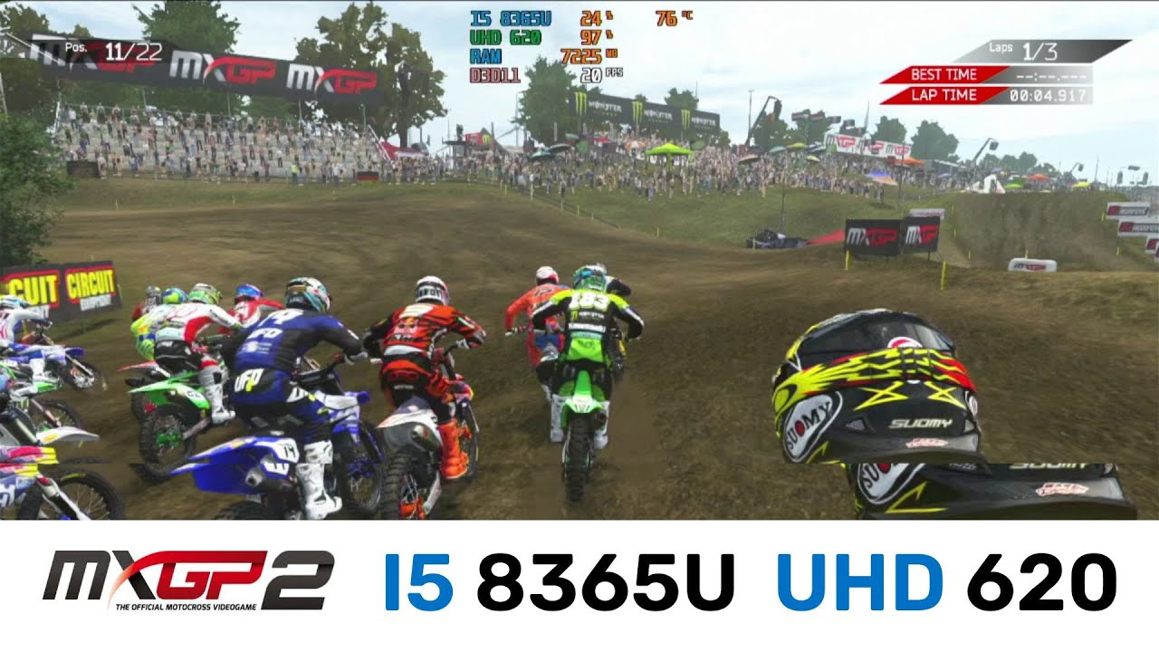 MXGP 2 | i5 8365U + UHD 620 - YouTube