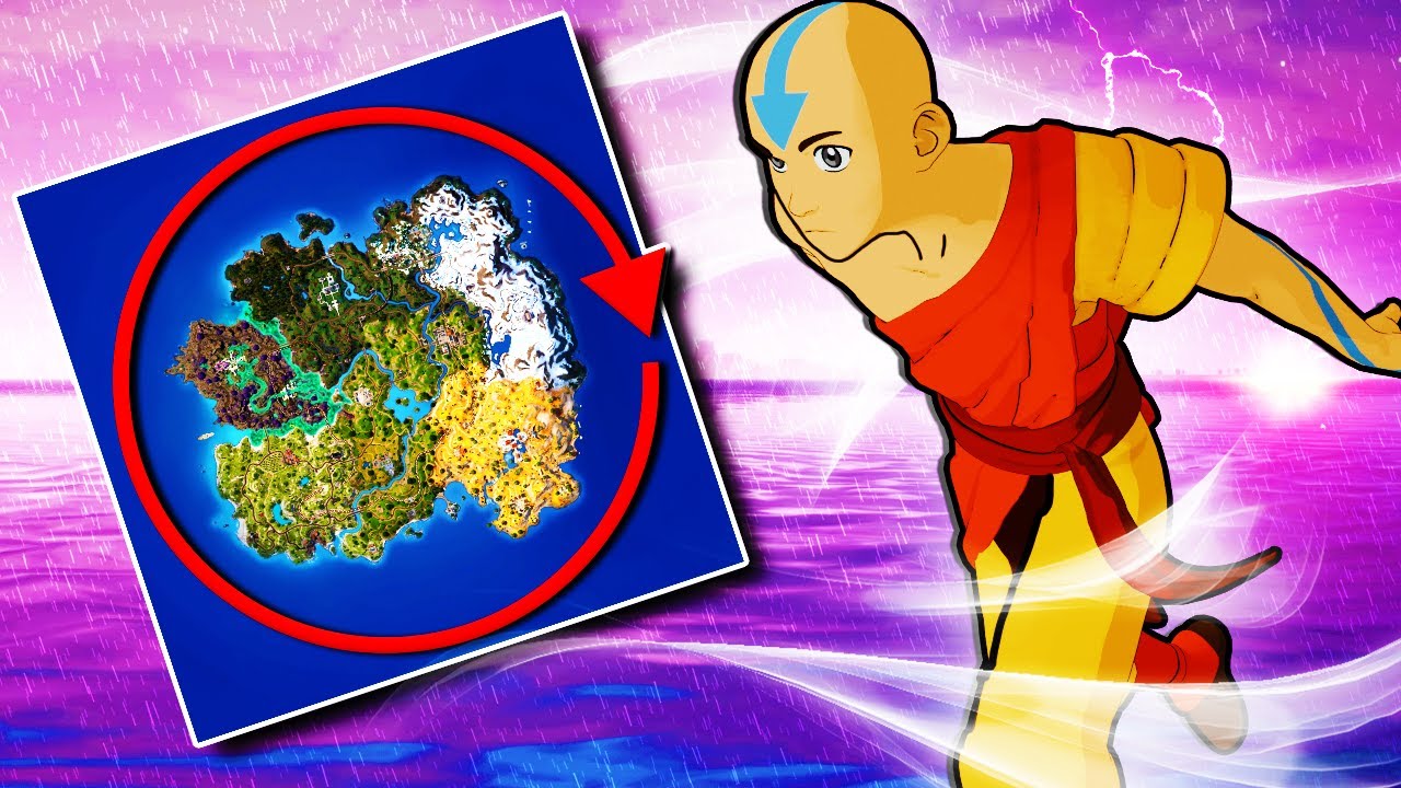Can you circle the island in Fortnite with Airbending? - YouTube