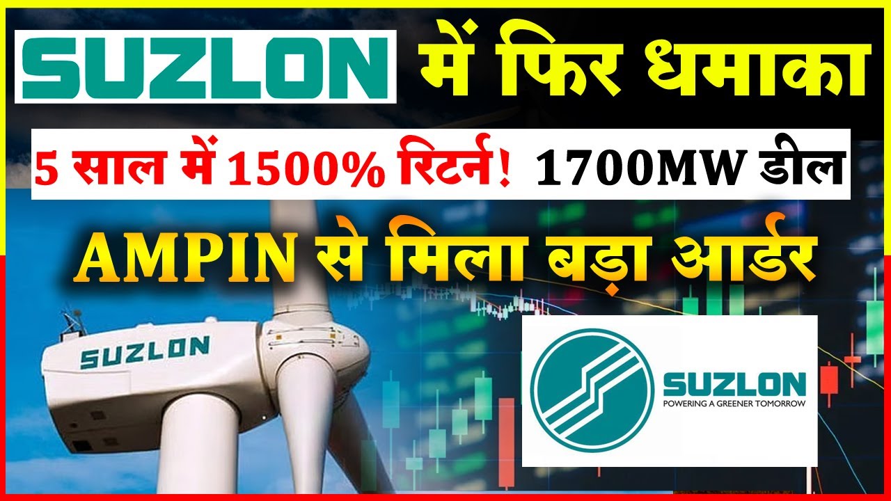 Suzlon Energy Update : New Order, Massive Returns, Suzlon Share News ...