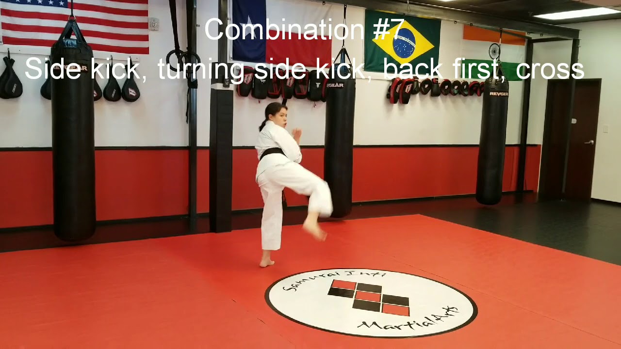 Young Samurai- KICKING COMBINATIONS - YouTube