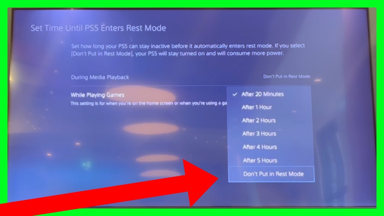 How to Stop PS5 From Turning Off (How to Make Your Playstation 5 Never ...