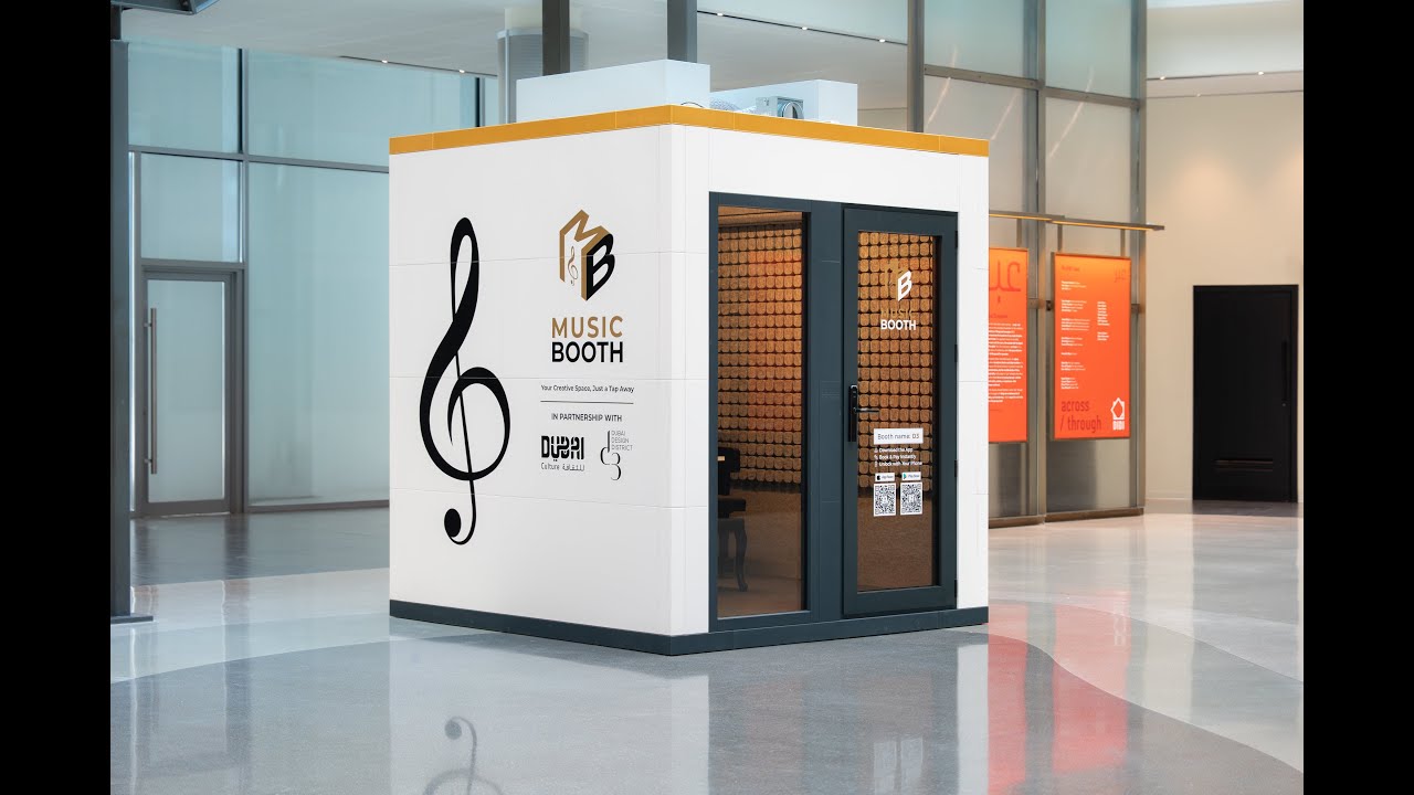 Music Booth at Dubai Design District - YouTube