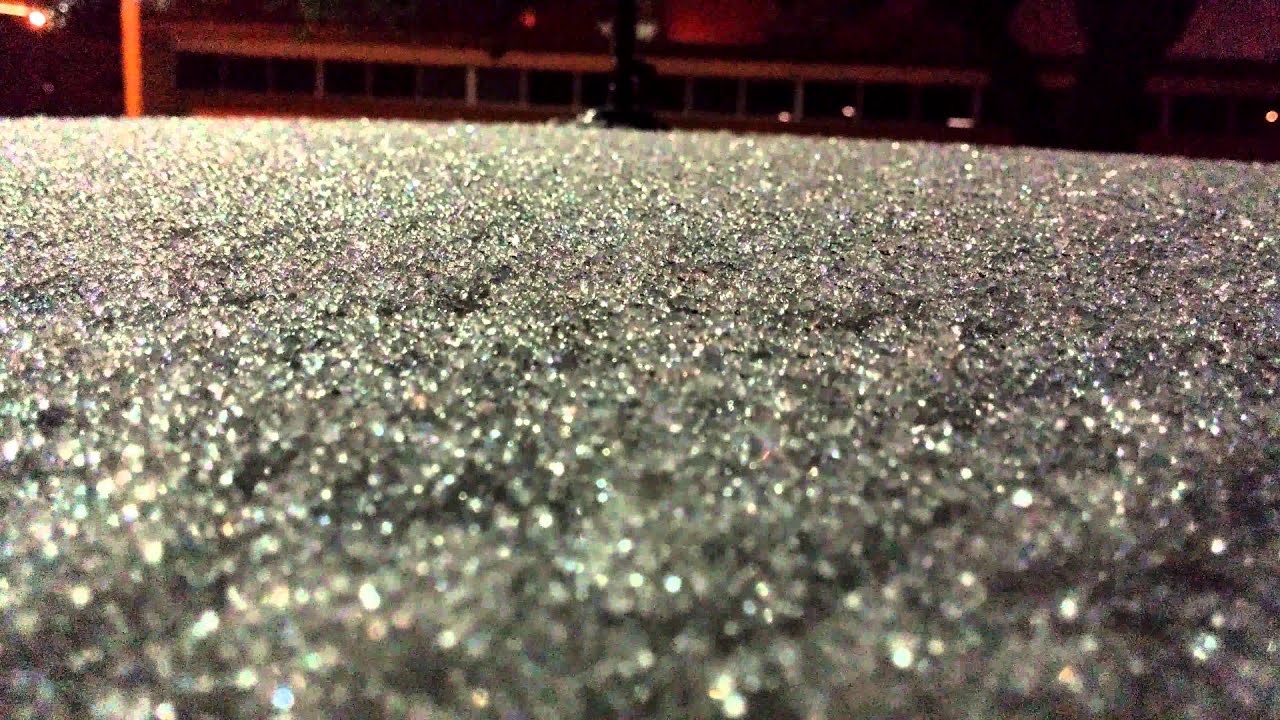 Light Freezing Rain - YouTube
